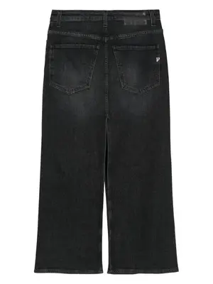 DONDUP Denim Midi Skirt - Black