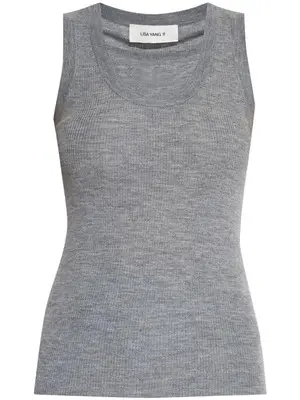 LISA YANG Ina Ribbed Top