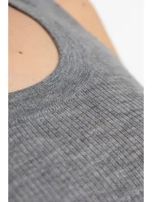 LISA YANG Ina Ribbed Top