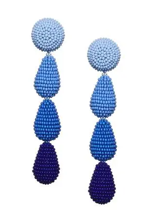 Sachin & Babi Eliza Earrings - Blue Ombre