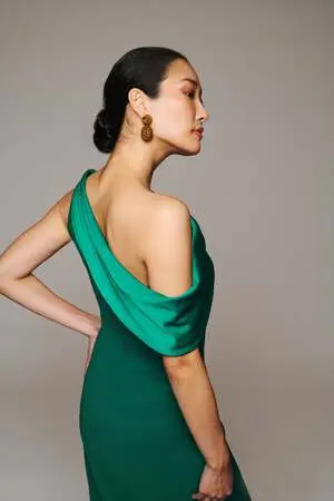 Sachin & Babi Draped Gowns