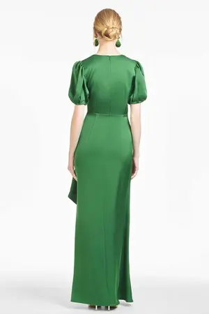 Sachin & Babi Mila Gown - Emerald