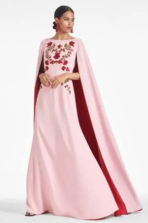Full-Length Embroidered Gowns