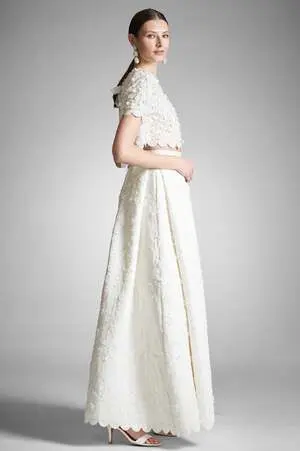 Sachin & Babi Pyaar Skirt - Ivory