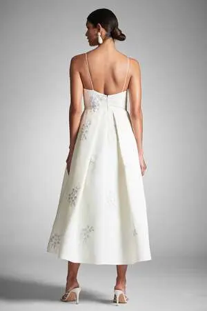 Sachin & Babi Audra Embroidered Dress - Ivory