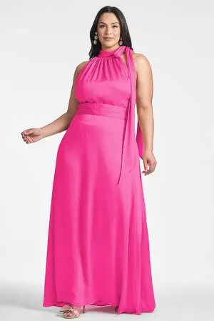 Sachin & Babi Kayla Gown - Dragonfruit