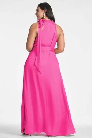 Sachin & Babi Kayla Gown - Dragonfruit