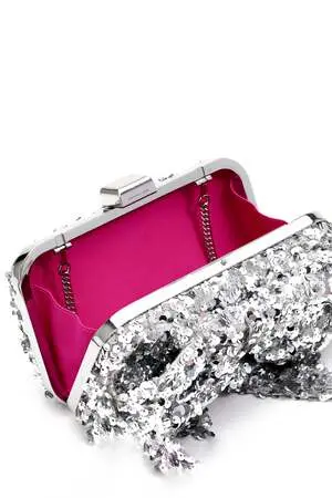 Sachin & Babi Cupid’s Convertible Clutch - Silver