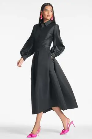 Sachin & Babi Leighton Faille Tea-length Skirt