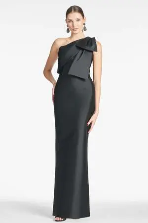 Sachin & Babi One-Shoulder Gown