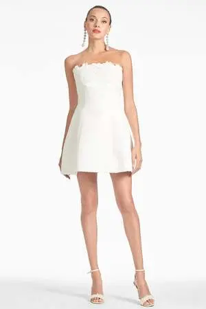 Sachin & Babi Alanna Embroidered Mini Dress