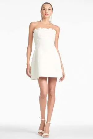 Sachin & Babi Alanna Embroidered Mini Dress