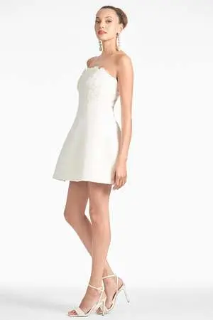 Sachin & Babi Alanna Embroidered Mini Dress