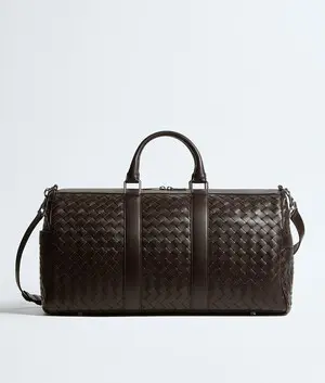 Bottega Veneta Medium Intrecciato Duffle Bag - Fondant