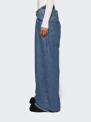 Attico Denim Long Pants