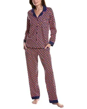 BED HEAD X Trina Turk 2pc Pajama Set - Blue