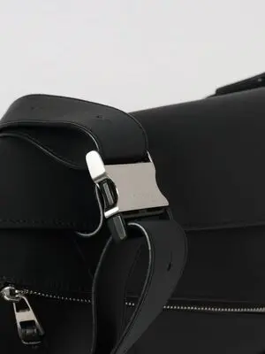 Loewe Puzzle Belt Bag In Smooth Calfskin Leather With Zip Closure - Black