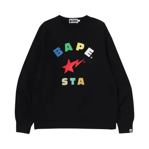 A BATHING APE Sta Crewneck - Black