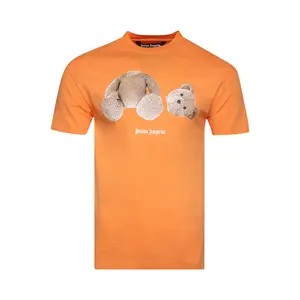 Palm Angels Pa Bear Classic Tee /brown - Orange