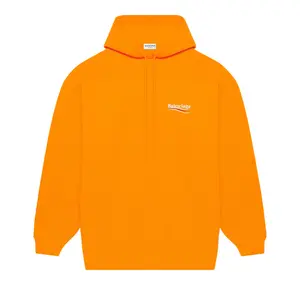 Balenciaga Political Campaign Medium Fit Hoodie - White
