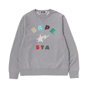 A BATHING APE Sta Crewneck - Grey