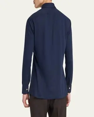 Kiton Nerano Cotton Stretch Sport Shirt