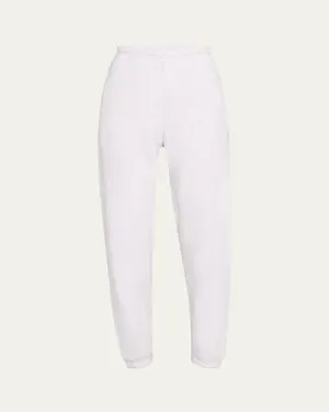 SKIMS Cotton Fleece Classic Joggers - Light Heather Grey