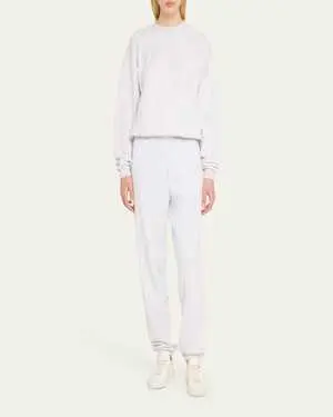 SKIMS Cotton Fleece Classic Joggers - Light Heather Grey