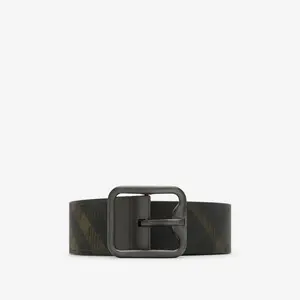 Burberry Burberry Reversible B Buckle Belt Shadow/black