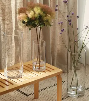 LSA INTERNATIONAL Glass Column Vase