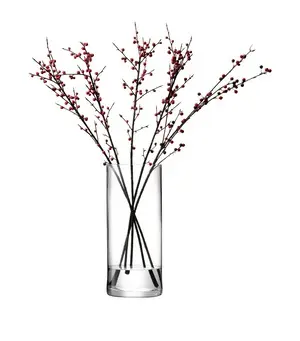 LSA INTERNATIONAL Tall Glass Column Vase - Clear