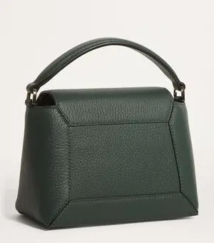 Strathberry Leather Mosaic Nano Top-handle Bag