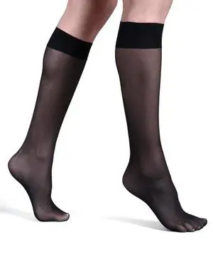 Wolford Satin Touch Knee-highs - Black