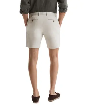 REISS Wicket Casual Shorts - Chalk