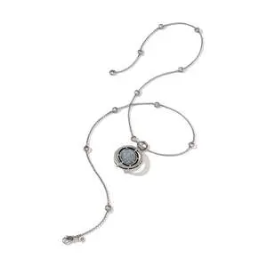 John Hardy Moon Door Necklace Pav