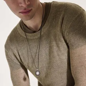 John Hardy Moon Door Necklace Leather, Pearl