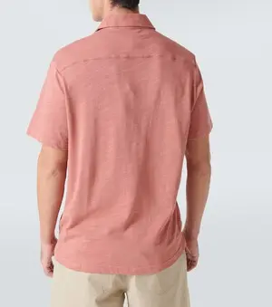 Frescobol Carioca Russo Cotton Shirt - Orange