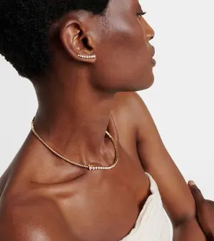 Sophie Bille Brahe Croissant De Lune Single Earring
