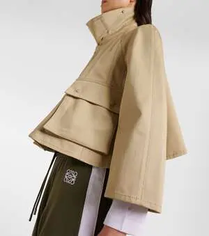 Loewe Trapeze Cotton-blend Jacket