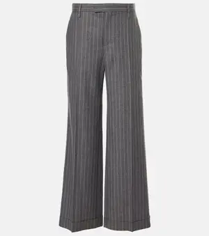 BRUNELLO CUCINELLI Brunello Cucinelli Wide-Leg Virgin Wool Pants