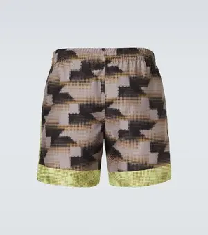 Dries Van Noten Printed Swim Trunks