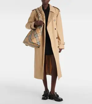 Burberry Small Canvas Tote Bag