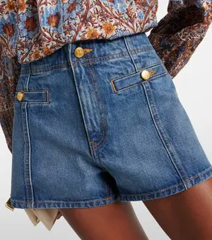 Ulla Johnson Camille Denim Shorts