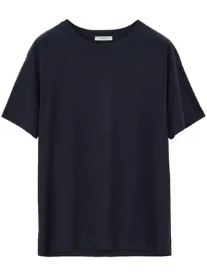 LEMAIRE Short-sleeve Cotton T-shirt - Black