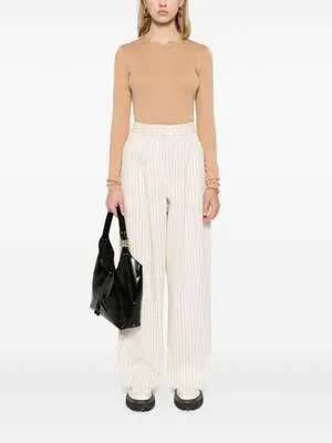 Fabiana Filippi Knit-collar T-shirt