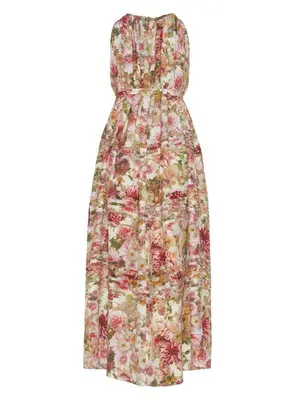 Adam Lippes Sabine Crepe-de-chine Shift Dress