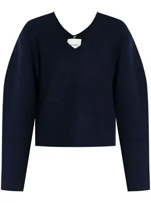 LISA YANG Sara V-back Cashmere Jumper