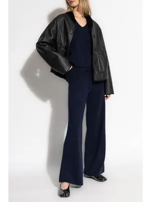 LISA YANG Sara V-back Cashmere Jumper