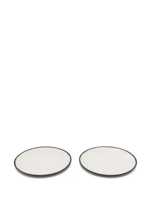 ANN DEMEULEMEESTER X SERAX Contrasting-edge Porcelain Plates