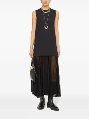 JIL SANDER Small Curve Cross Body Bag